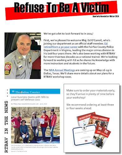 Newsletter | Refuse To Be A Victim®